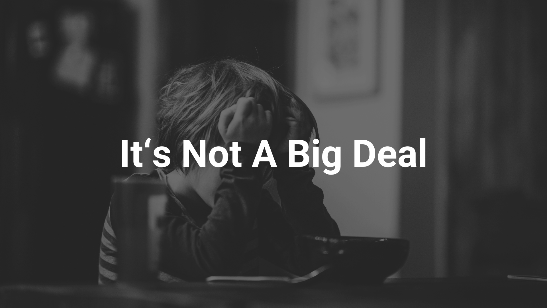 It’s Not a Big Deal | The Innocent Lives Foundation